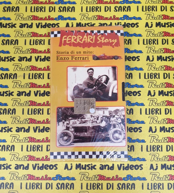 VHS FERRARI STORY 1 STORIA DI UN MITO ENZO FERRARI gruppo internova ...