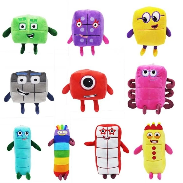 1-10 CUTE PLUSH Doll Stuffed Number Doll For Kid Birthday Gift Cute ...
