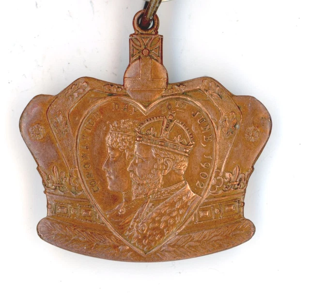 CORONATION KING EDWARD VII 1902 medal medallion Childrens Fete Paisley ... CORONATION KING EDWARD VII 1902 medal medallion Childrens Fete Paisley ...