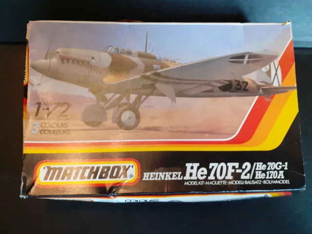 MATCHBOX 1/72 HEINKEL He-70F-2 / 70G-1 / 170A kit PK-132 £11.99 ...