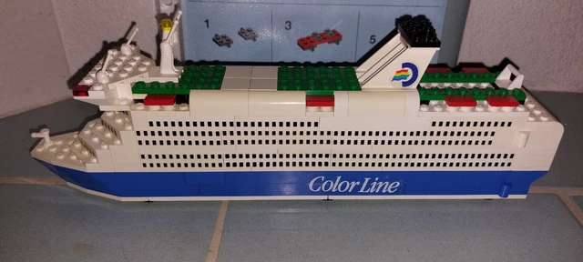 1955 LEGO SET Fähre von 1997 Color Line Hochseefähre Ferry Rarität ...