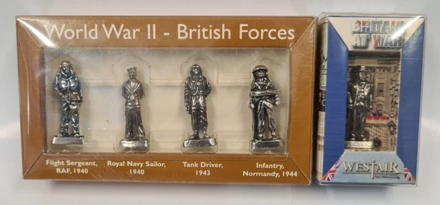 WESTAIR WORLD WAR II British Forces & Winston Churchill - Model Figures ...