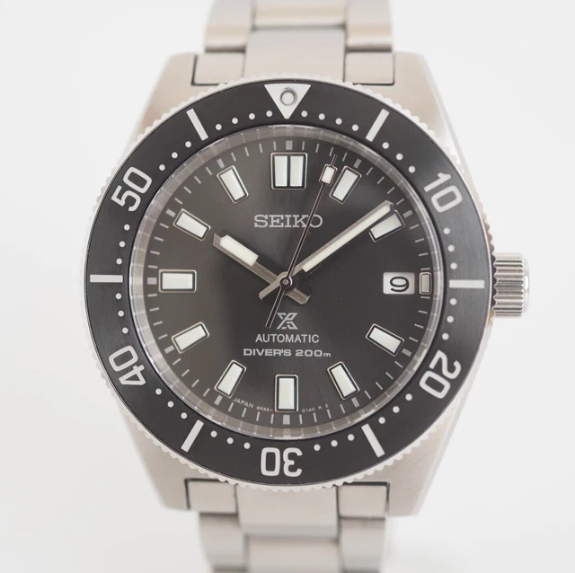 SEIKO PROSPEX SBDC101/6R35-00P0 Boîte de date à cadran gris automatique ...