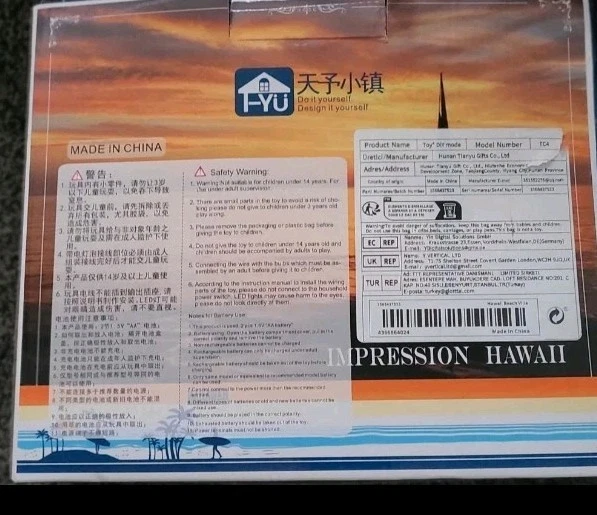 D.I.Y DOLL HOUSE Multi Level Miniature Home Kit for adults Ages 14+ £26 ...