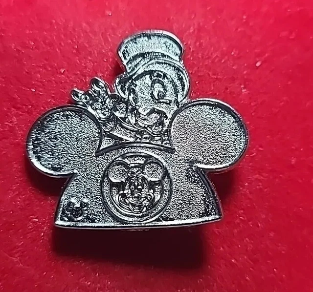 DISNEY TRADING PIN, CHASER, Hidden Mickey, Jiminy Cricket on Mickey Hat ...