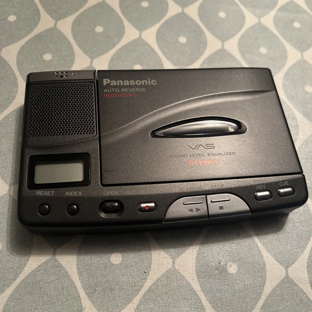 PANASONIC PERSONAL CASSETTE player RQ-CR55, 1989 £13.00 - PicClick UK