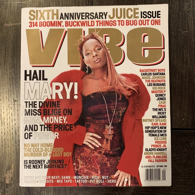 VIBE MAGAZINE - SEP 2003 - Mary J Blige (10th Anniversary Collector's ...