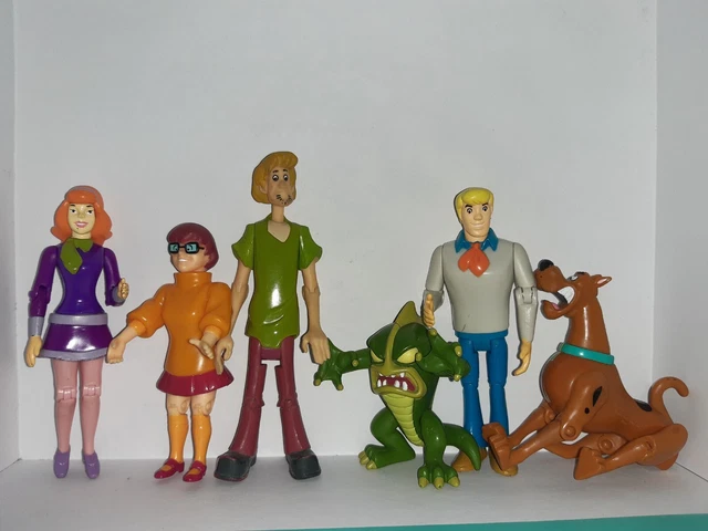 SCOOBY DOO FIGURES Shaggy Scooby Daphne Fred Velma, Beast From ...