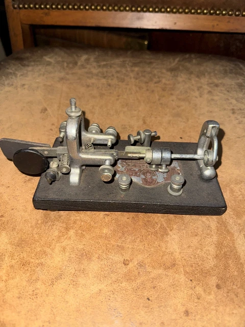 VIBROPLEX BUG MORSE code Key Telegraph Ham Radio shortwave Vintage ...