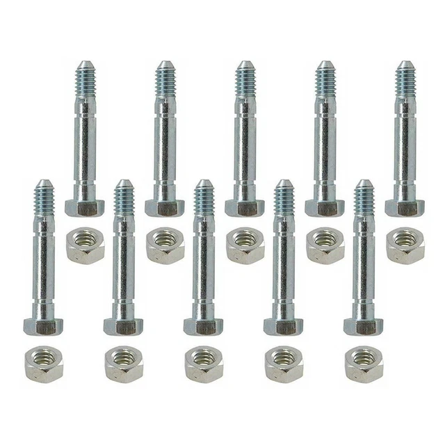 Essential Shear Pins And Nuts Kit For Ariens 510015 51001500 Snapper