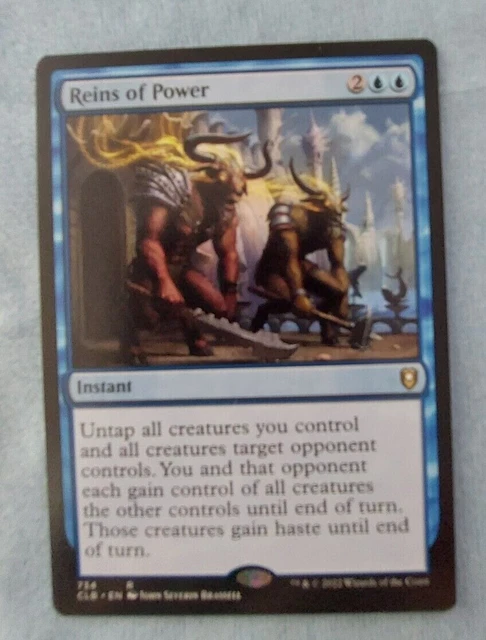 MTG REINS OF power - Battle for Baldur's Gate - NM $5.00 - PicClick CA