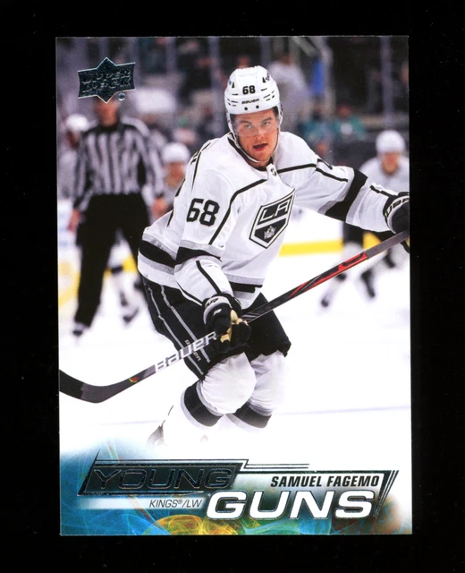 2022/23 UD YOUNG Guns Samuel Fagemo #211 FREE COMBINED SHIPPING! $8.99 ...