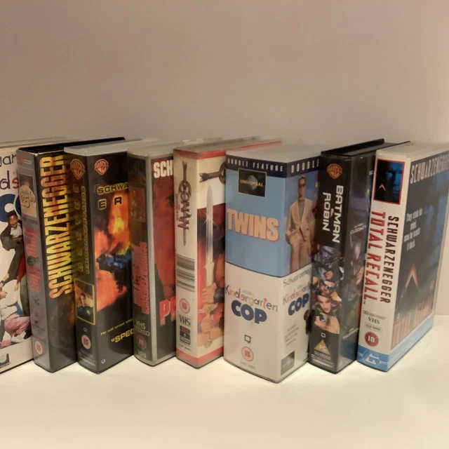 ARNOLD SCHWARZENEGGER VHS Video Tape Bundle X 6 £17.45 - PicClick UK