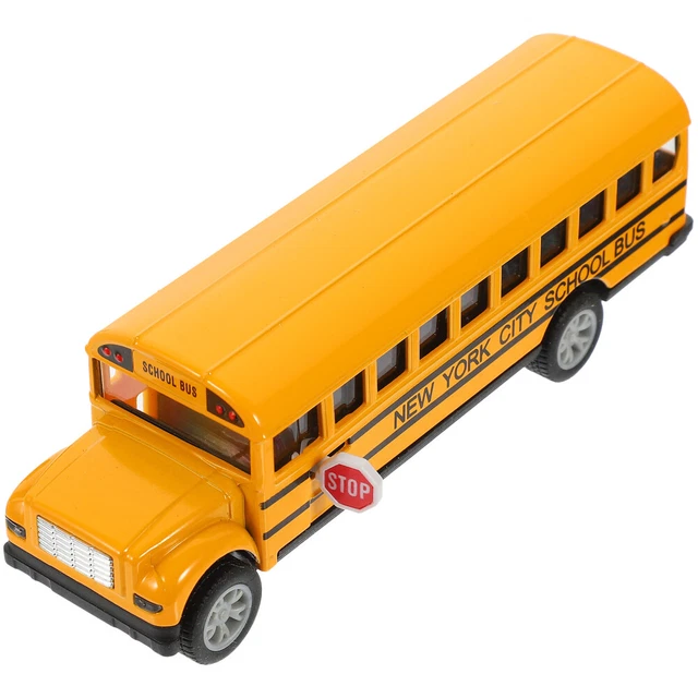 SCHOOL BUS MODEL to Scale Realistic Appearance Toy Set £11.19 - PicClick UK