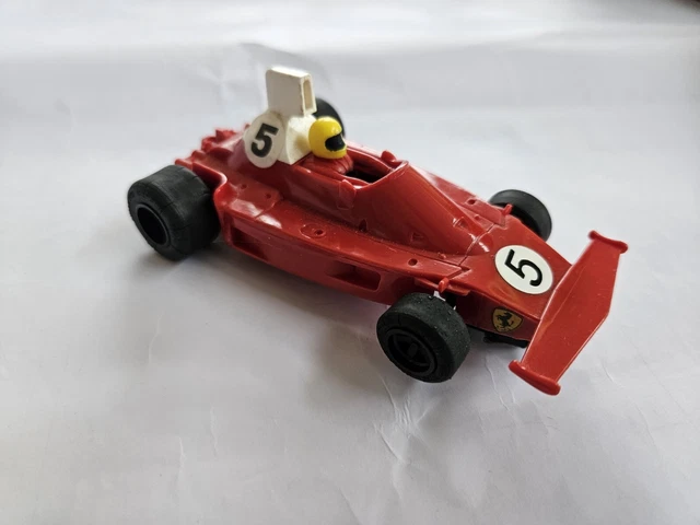 SCALEXTRIC CAR F1 Grand Prix Ferrari 312 Red working With Air Scoop ...