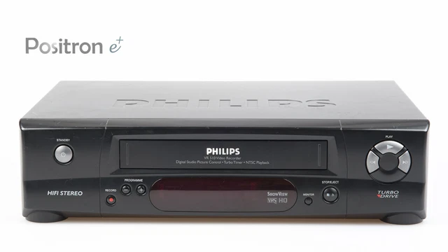 PHILIPS 6 CABEZA VHS Videorecorder / Hifi Estéreo Turbo Unidad / 1 Año ...