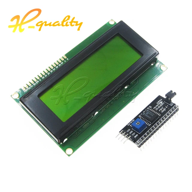 20X4 LCD 2004 Character Display & IIC/I2C/TWI/SPI Serial Interface ...