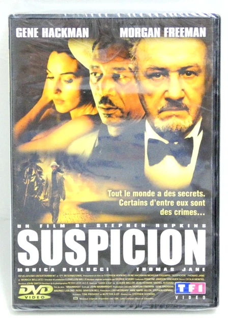 SUSPICION GENE HACKMAN Morgan Freeman Film Dvd Version Francaise Neuf ...