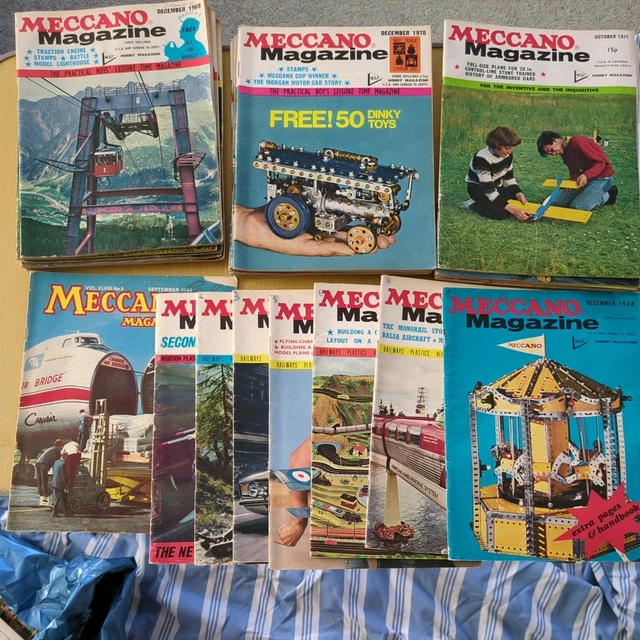 32 MECCANO MAGAZINES From 68,69,70 and 1971 See photos £5.43 - PicClick UK