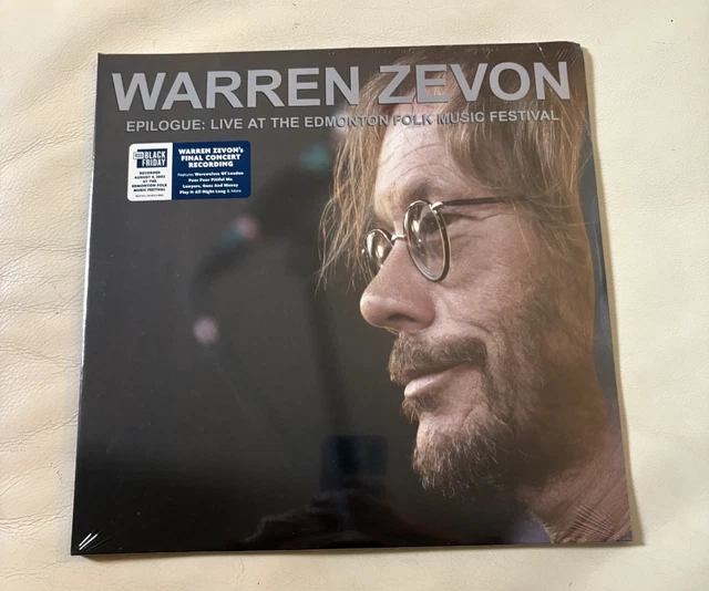 WARREN ZEVON EPILOGUE Live At Edmonton Folk Music Festival BF RSD 2025 ...