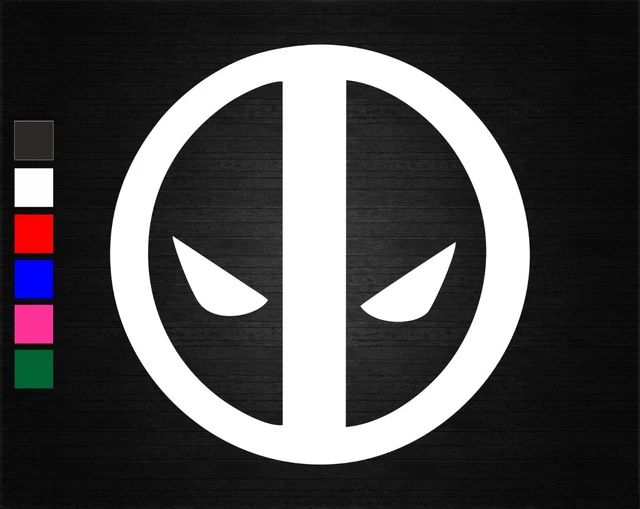 DEADPOOL MARVEL VINYL Decal Sticker Car/Van/Wall/Door/Laptop/Window ...