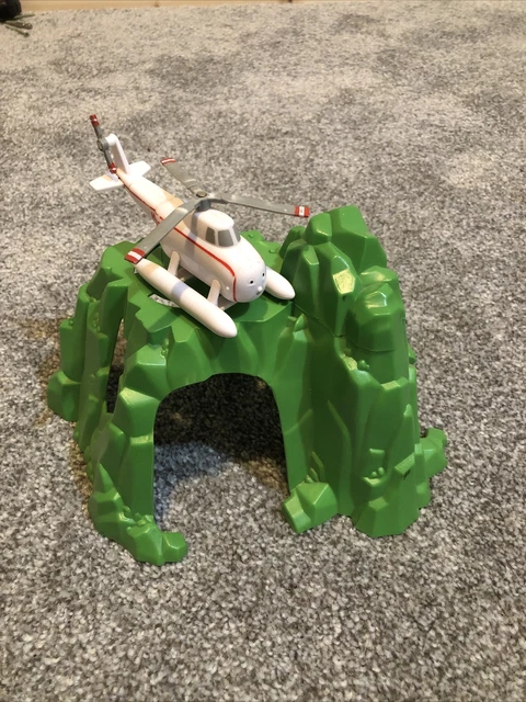 THOMAS TRACKMASTER HAROLD With Mountain Tunnel Helicopter $20.00 ...