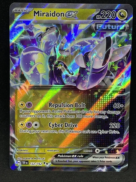 POKEMON TEMPORAL FORCES Miraidon ex 122/162 Near Mint english EUR 1,95 ...