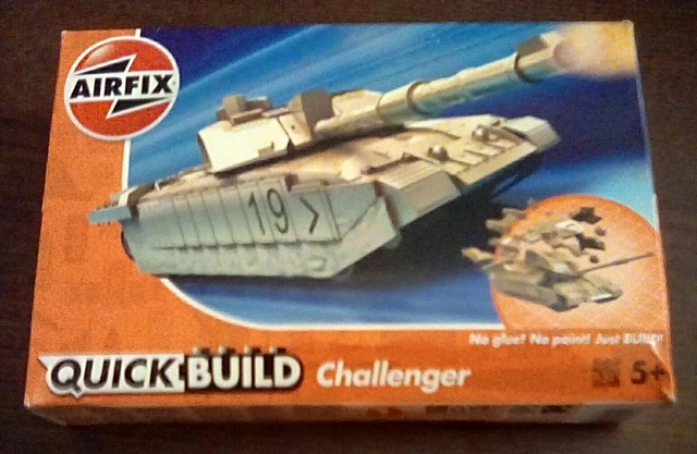 NEW /BOXES AIRFIX J6010 Quickbuild Challenger model tank kit (please ...