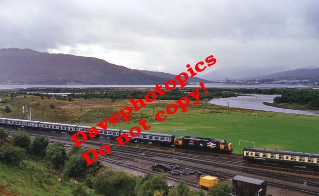 ORIGINAL 35MM Slide Diesel /Steam Train / Engine Railway 37410 Mallaig ...