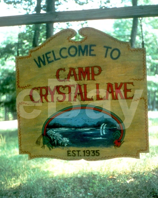 FRIDAY THE 13TH (1980) Sign Scene 10x8 Photo £1.99 - PicClick UK