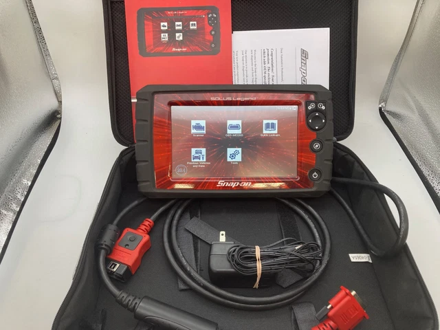 SNAP-ON SOLUS LEGEND EESC336 Diagnostic Scan Tool V20.4 - Very Nice ...
