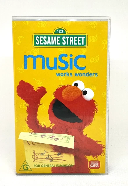 SESAME STREET MUSIC Works Wonders VHS PAL ABC Video 2002 Tested ... SESAME STREET MUSIC Works Wonders VHS PAL ABC Video 2002 Tested ...