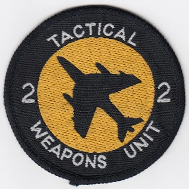 RAF PATCH 2 TWU Tactical Weapons Unit Hunter Lossiemouth 78mm EUR 10,90 ...