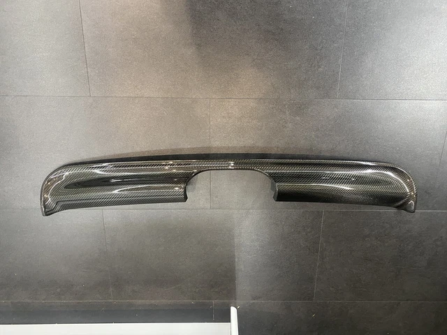 GENUINE MINI JCW r56 rear bumper carbon diffuser £295.00 - PicClick UK