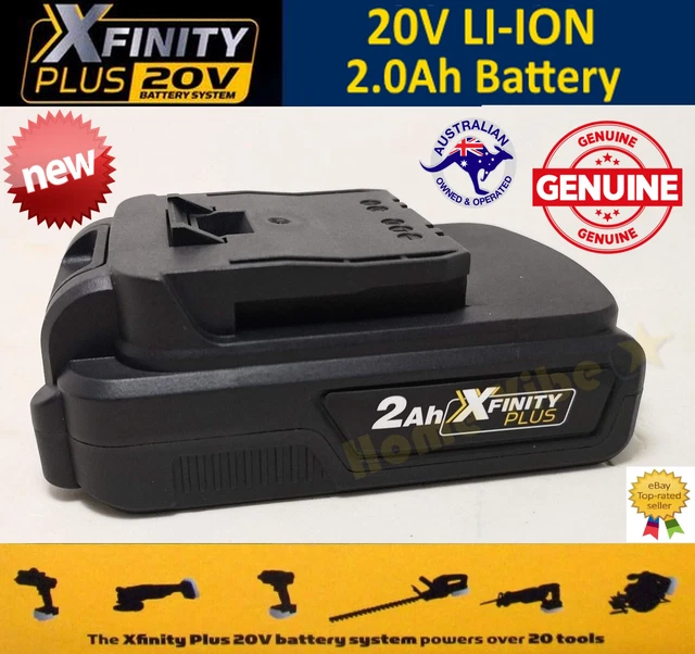 GENUINE XFINITY PLUS 20V Li-Ion 2.0Ah Battery - Aldi Ferrex Workzone ...