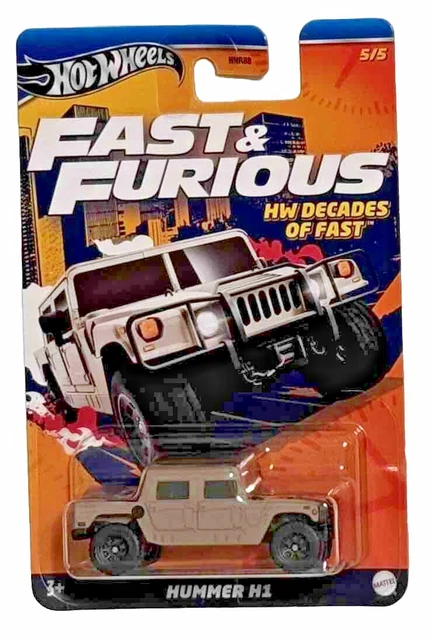 2024 HOT WHEELS Fast & Furious Hummer H1 HW décennies d'expédition ...