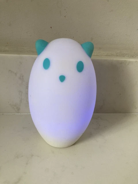 IKEA SPOKA CAT-THEMED Colour Changing Night Light, can be used wired or ...