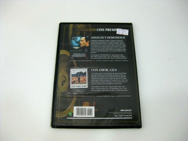 Anges Et DÉmons Ii Avec Amour Liza Dvd Deux Films Scellés Nouveau Eur 500 Picclick Fr