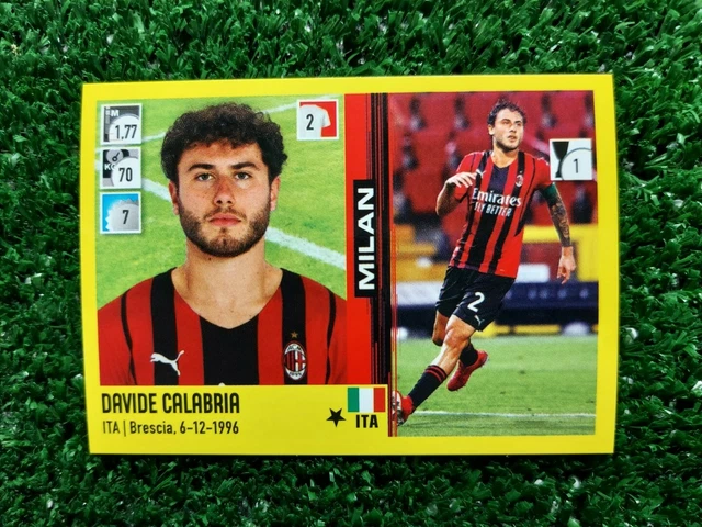 FIGURINA CALCIATORI PANINI 2021/22 MILAN n°271 CALABRIA ALBUM 2022 EUR ...