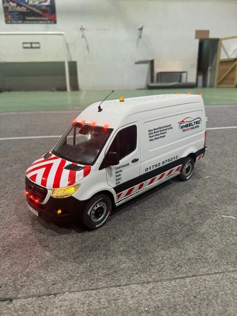 BRUDER/WPL RC CONVERTED Mercedes Sprinter £300.00 - PicClick UK