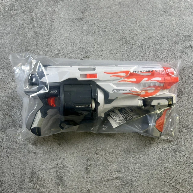 RARE NEW NERF Vortex Revonix 360 Circle Disc Launcher Blaster With Ammo ...