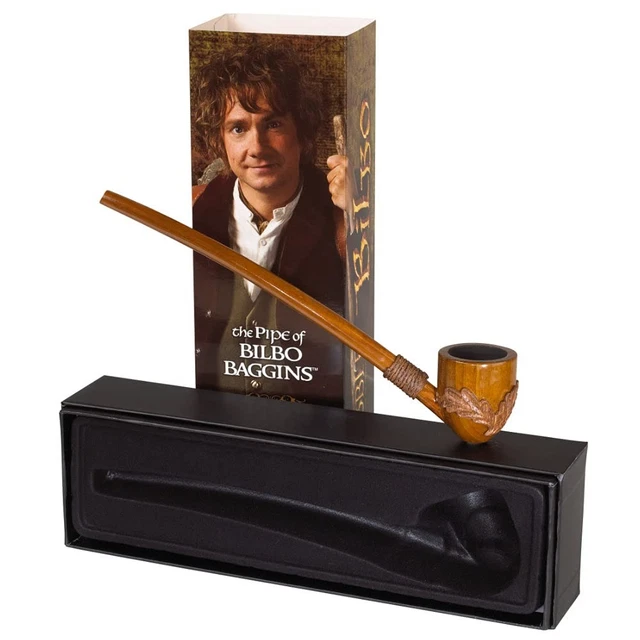 THE NOBLE COLLECTION The Hobbit Bilbo Baggins' Pipe - 9in (23cm ...