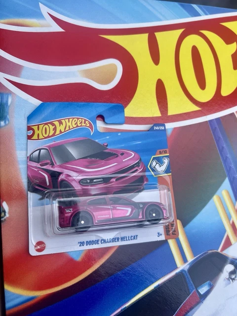 HOT WHEELS 20 Dodge Charger Hellcat 2025 Super Treasure Hunt Short Card ...