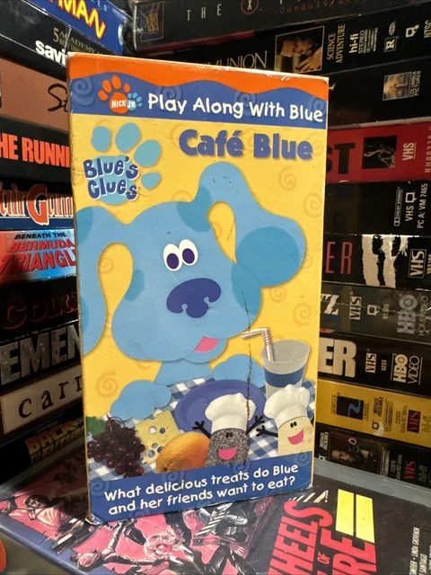 BLUES CLUES - Cafe Blue (VHS, 2001) $35.03 - PicClick CA