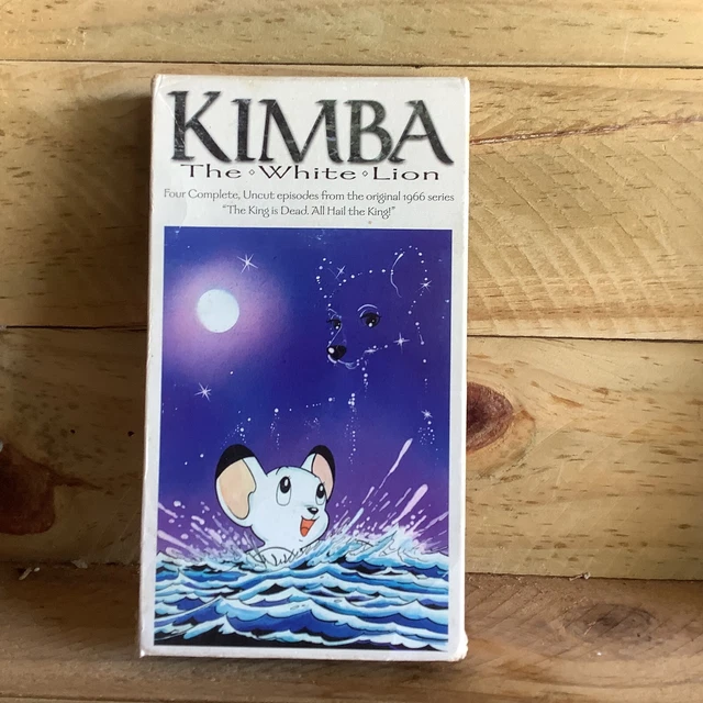 KIMBA THE WHITE Lion - Uncut Episodes Vhs Video Cassette Tape Original ...