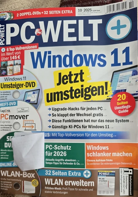 PC WELT PLUS - Softwarepaket Heft DVDs 4/2021 - 2 DVD - EUR 1,55 - PicClick DE