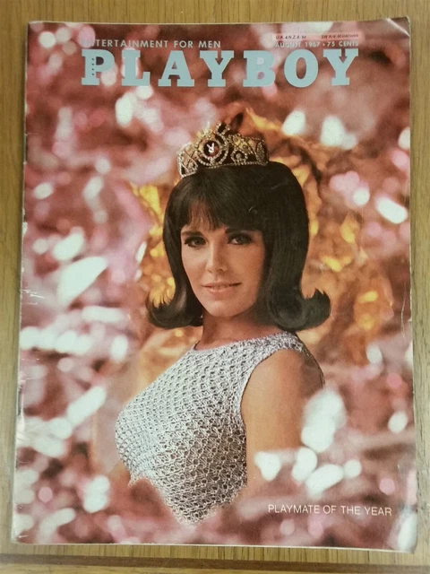 PLAYBOY MAGAZINE AUGUST 1967 Dede Lind Sherry Jackson W/ Centrefold £14 ...
