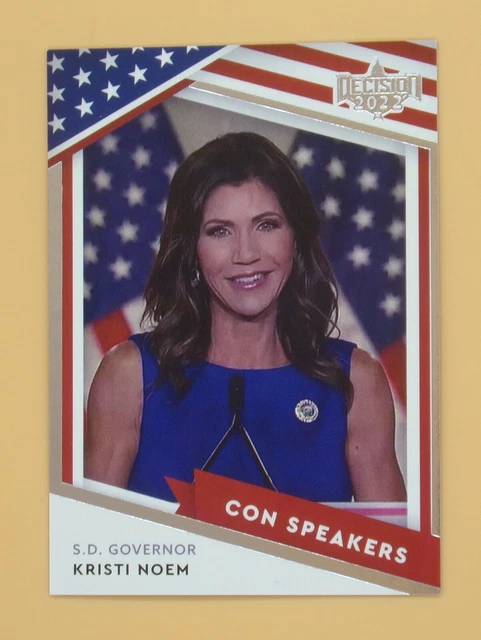 2023 DECISION 2023 Update Kristi Noem RNC Convention Speakers #RCS16 £4 ...