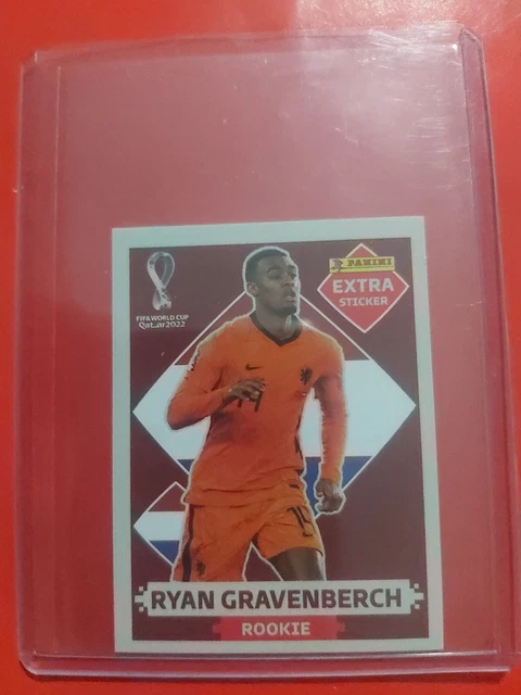 PANINI FIFA COPA Mundial Qatar 2022 Extra Sticker Legend Raro Ryan Gravenberch EUR 19,99 ...
