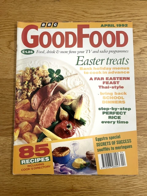 BBC GOOD FOOD Magazine - April 1992 - Soufflés To Meringues - Perfect ...
